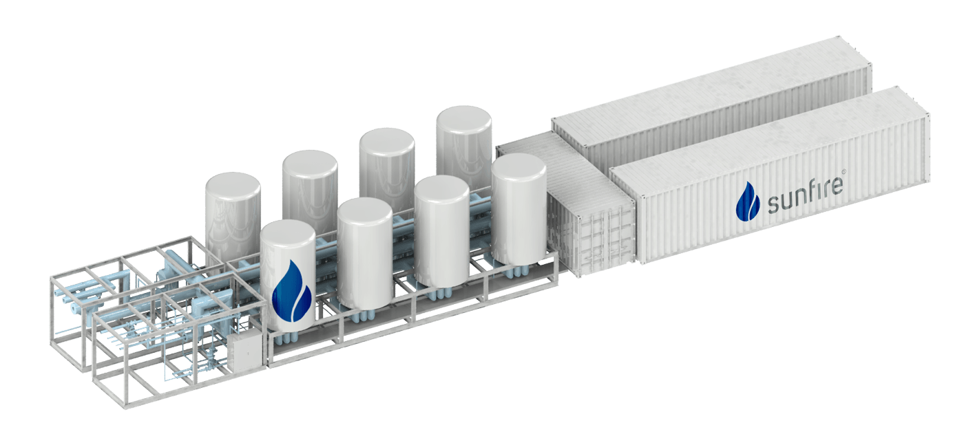 Sunfire HyLink SOEC High-Temperature Electrolyzer