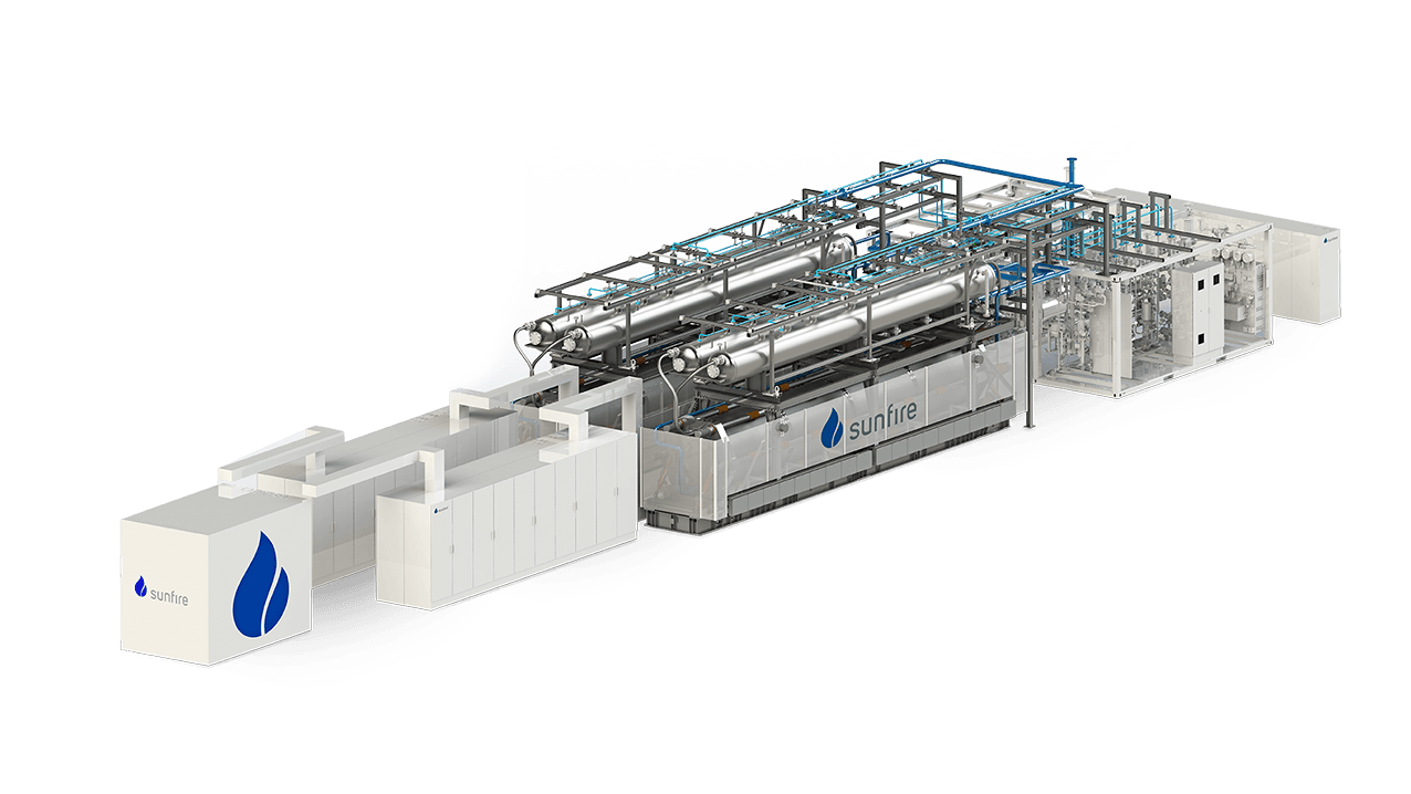 Sunfire Portfolio Electrolyzers for Green Hydrogen