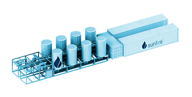 Sunfire HyLink SOEC High-Temperature Electrolyzer